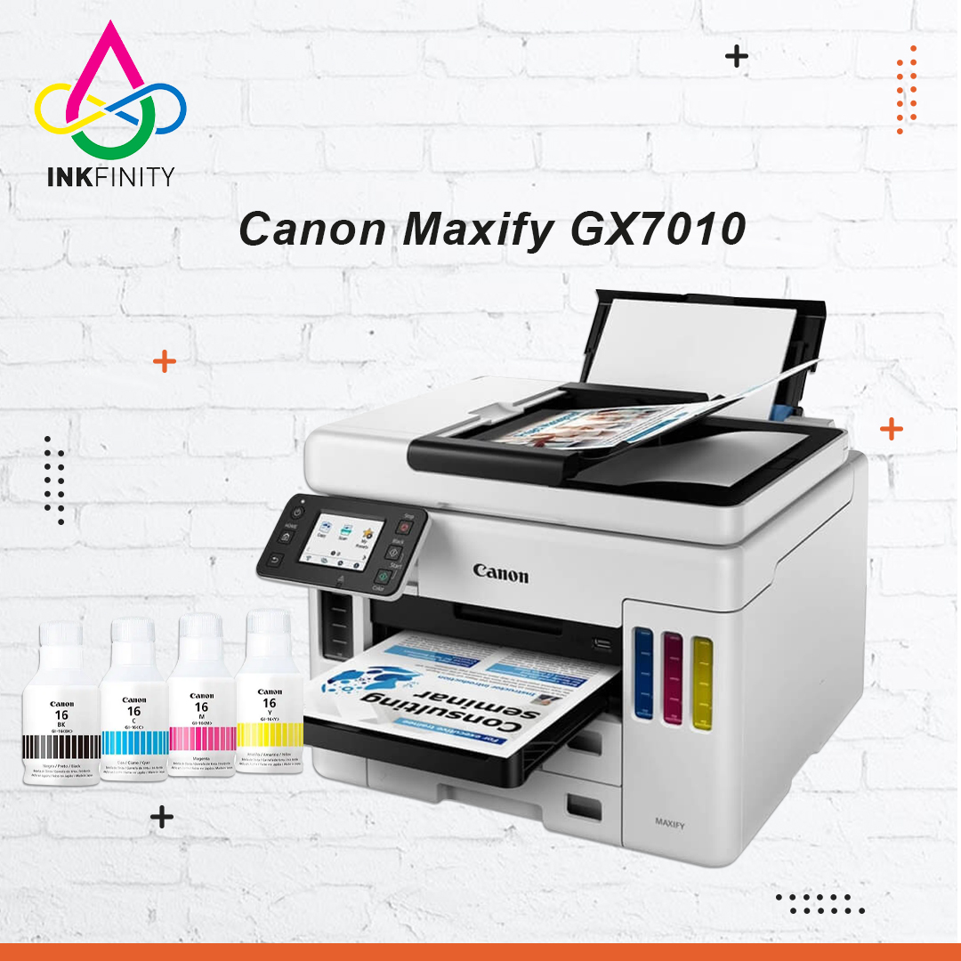 IMPRESORA MULTIFUNCIONAL CANON MAXIFY GX7010 – Inkfinity