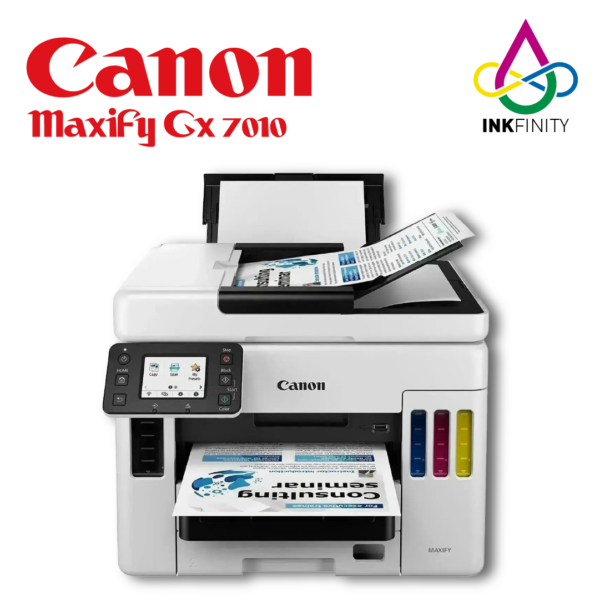 IMPRESORA MULTIFUNCIONAL CANON MAXIFY GX7010 – Inkfinity