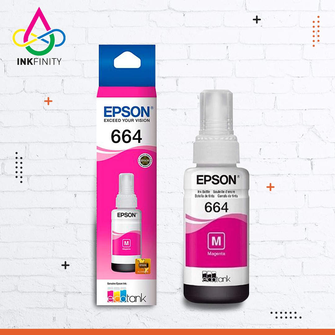 TINTA EPSON 664 MAGENTA – Inkfinity