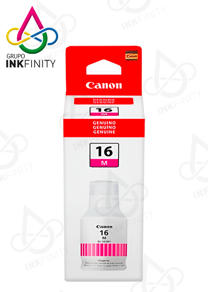 Botella de Tinta Canon GI – 16 – Magenta – Inkfinity