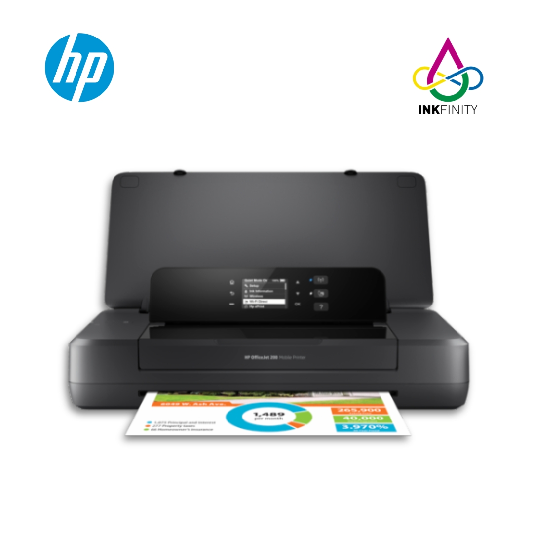 Impresora HP Portatil 200 Mobile Printer – Inkfinity