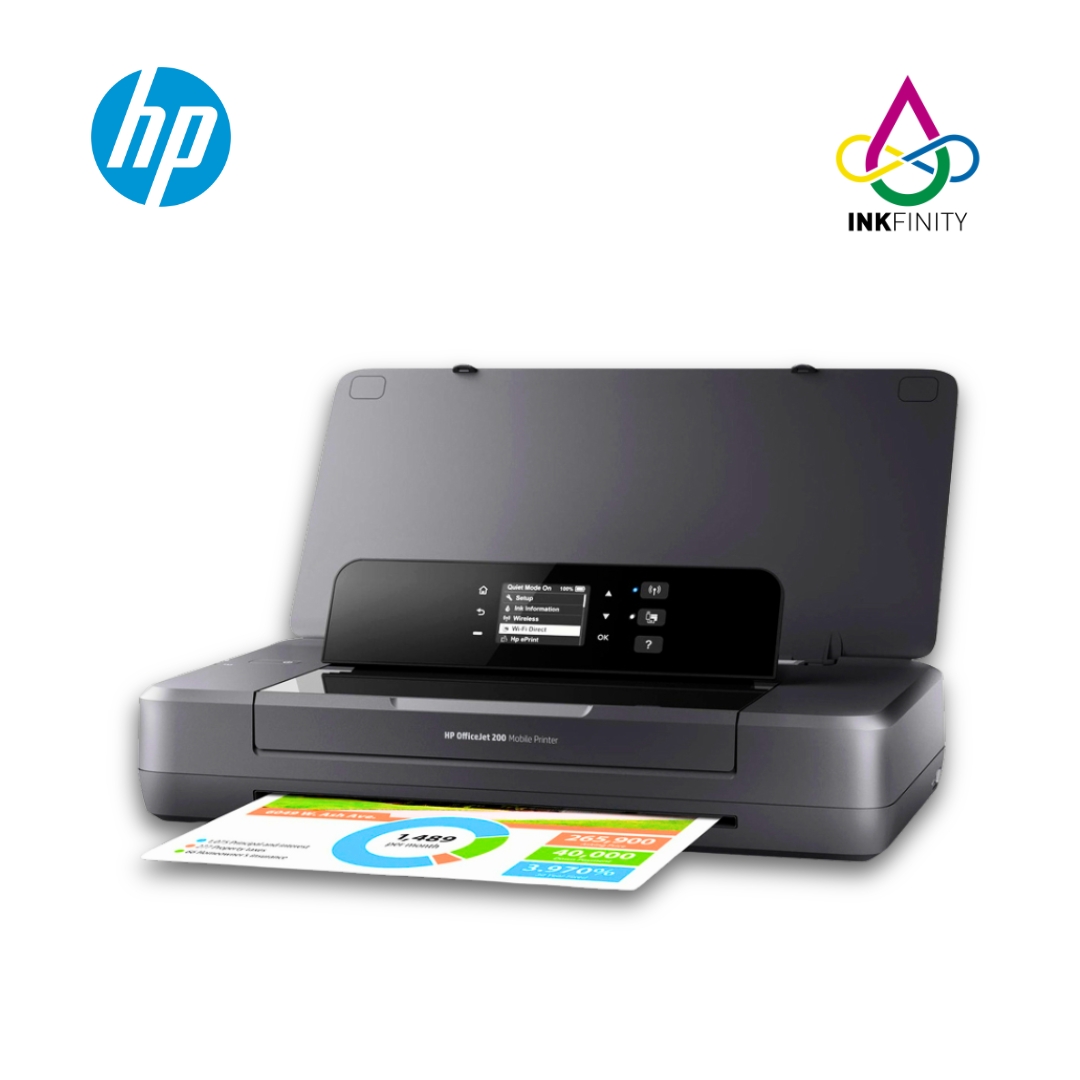 Impresora HP Portatil 200 Mobile Printer – Inkfinity
