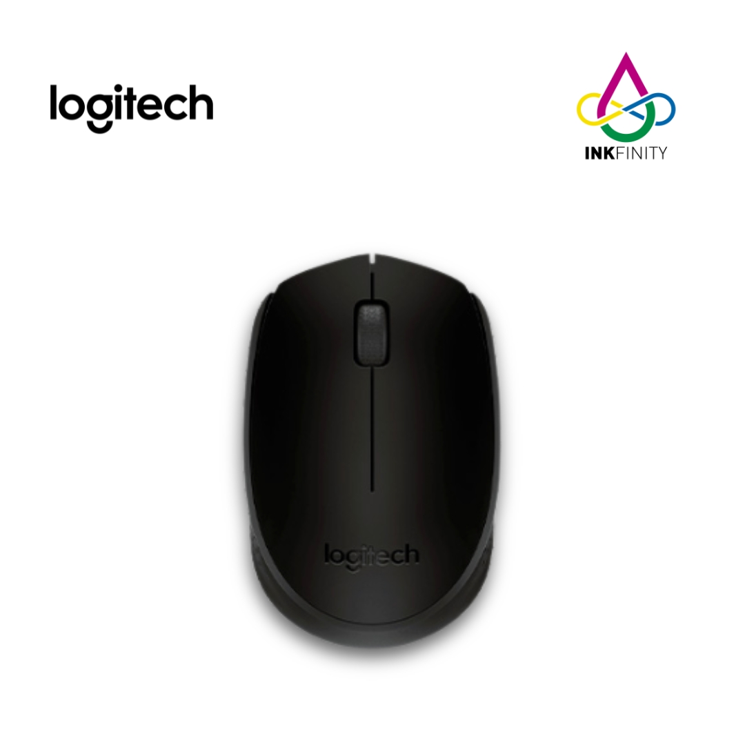 Mouse LOGITECH M 170 Inalámbrico - Negro – Inkfinity